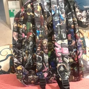 Loungefly | Bags | Nwt Loungefly X Overwatch Character Print Backpack ...